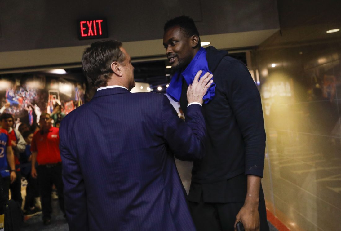 After a decade, KU’s Udoka Azubuike reunites with his older brother ...